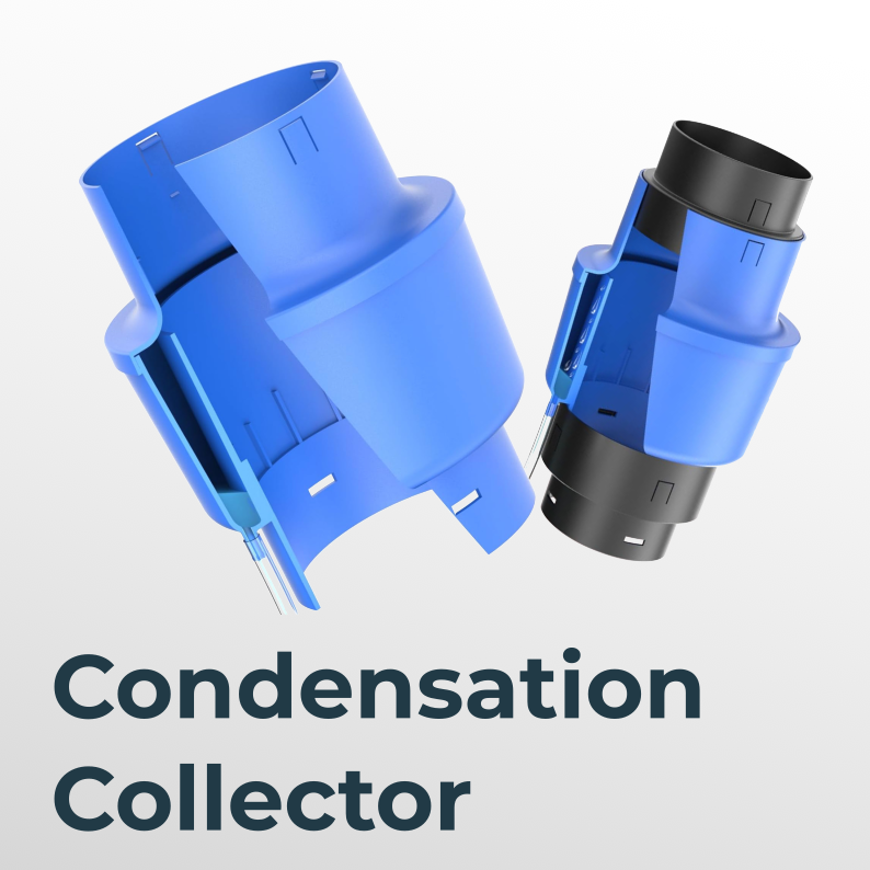 8. CONDENSATION COLLECTOR – Roofivent
