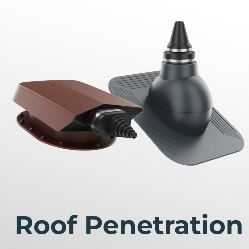4. VENT PIPE FLASHING - CABLE & HVAC ROOF PENETRATION – Roofivent