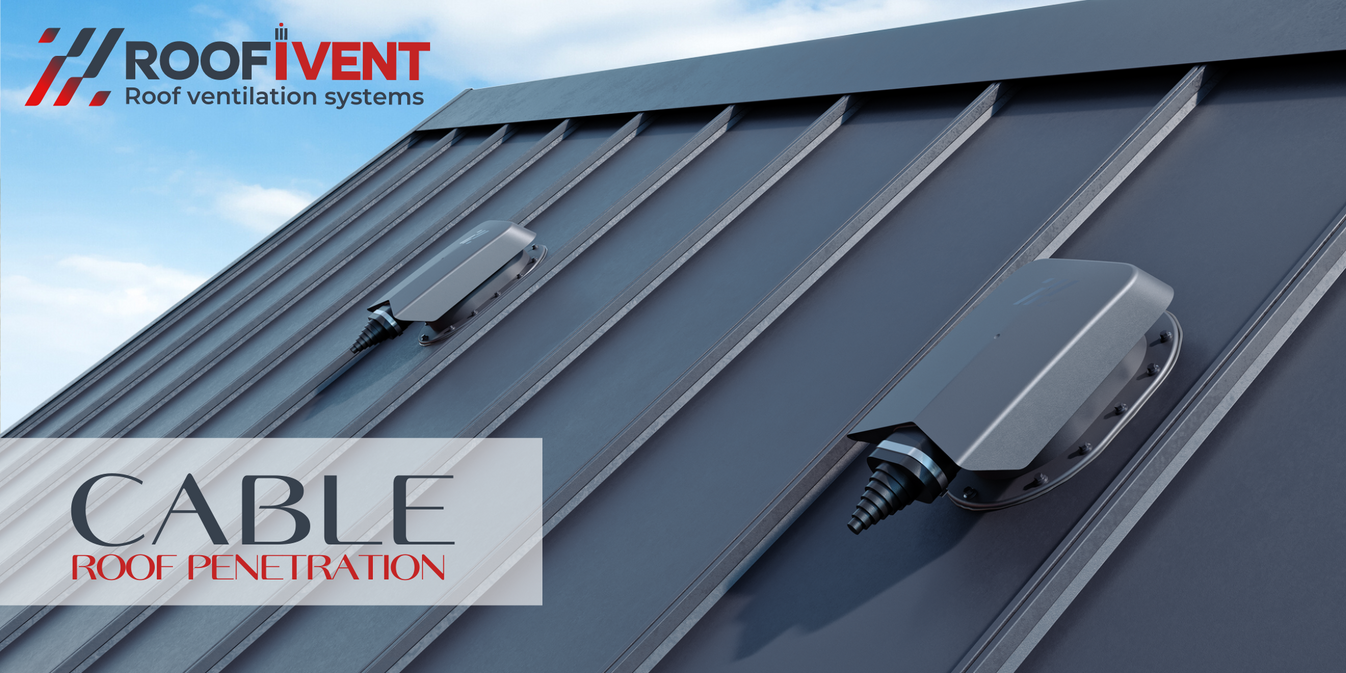 Cable Roof Penetration – Metal Standing seam or Snap lock installation ...